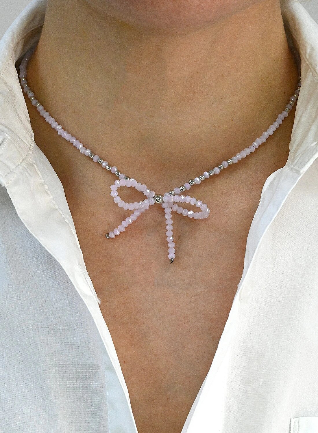 Чокер, циркон