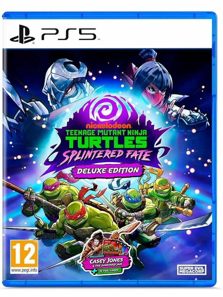 Игра Teenage Mutant Ninja Turtles: Splintered Fate - Deluxe Edition (PlayStation 5, Русские субтитры)