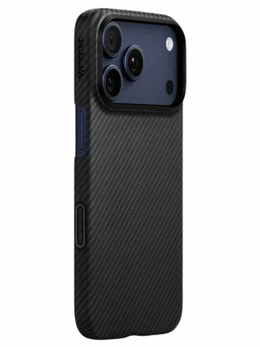 Чехол Pitaka ultraslim case для iPhone 17 Pro Max 600D, black/grey (twill)
