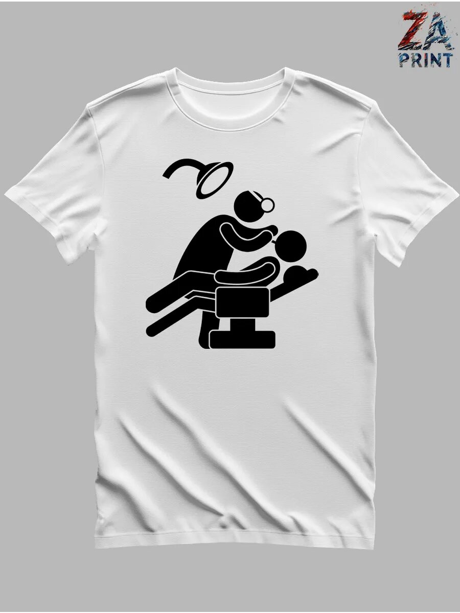 Футболка дантист зубной стоматолог