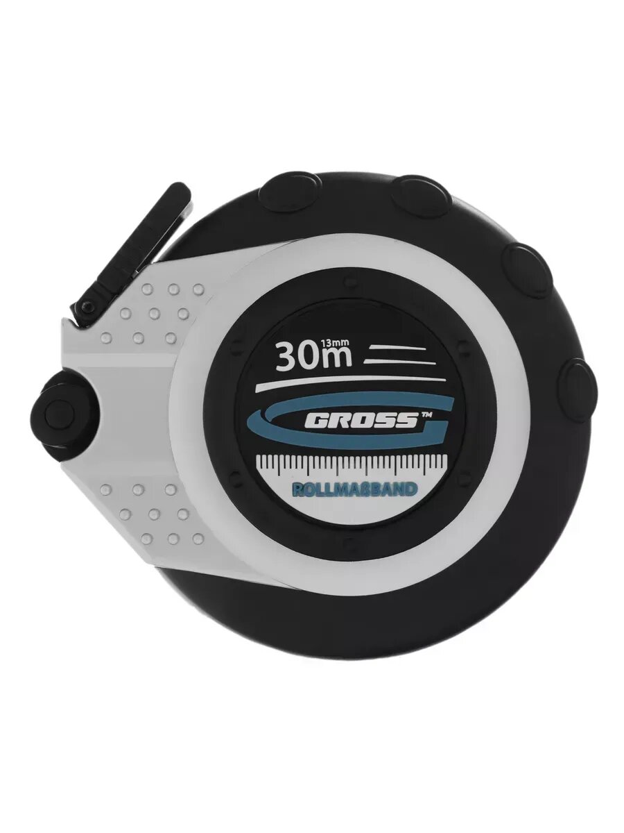 Рулетка строительная геодезическая, 30м х 13мм, GROSS 31252