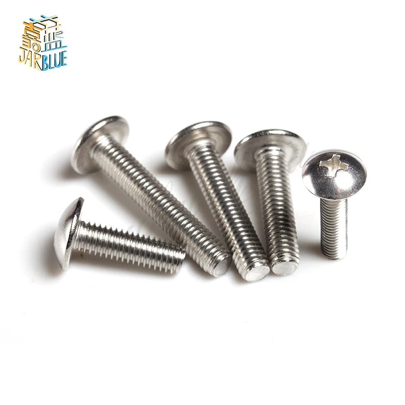 Винты из нержавеющей стали 100/ 50 шт, M2, M2, M2, M3, M4, M5, M6, 304, M3 100PCS, 22 мм