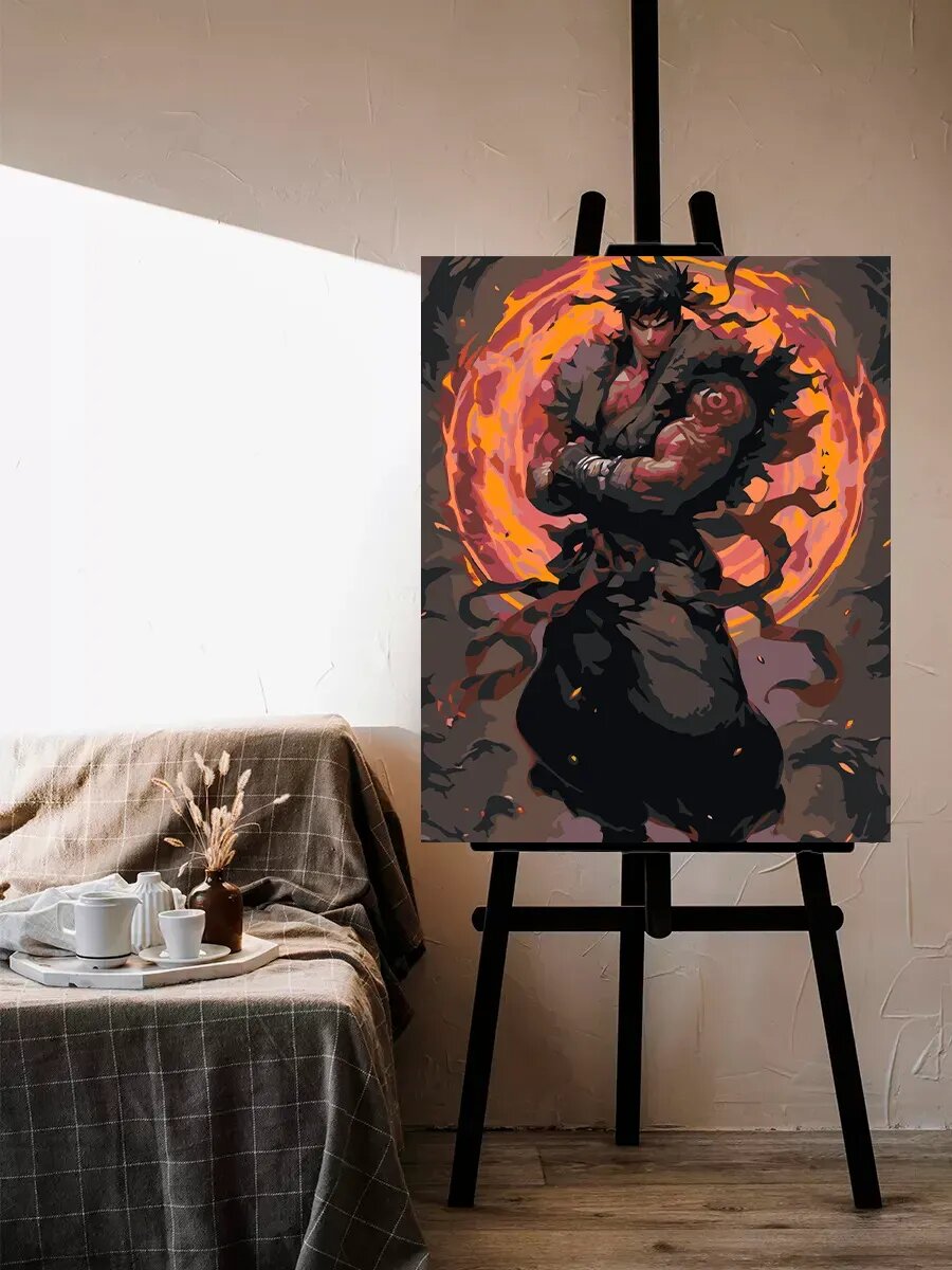 Картина по номерам Street Fighter