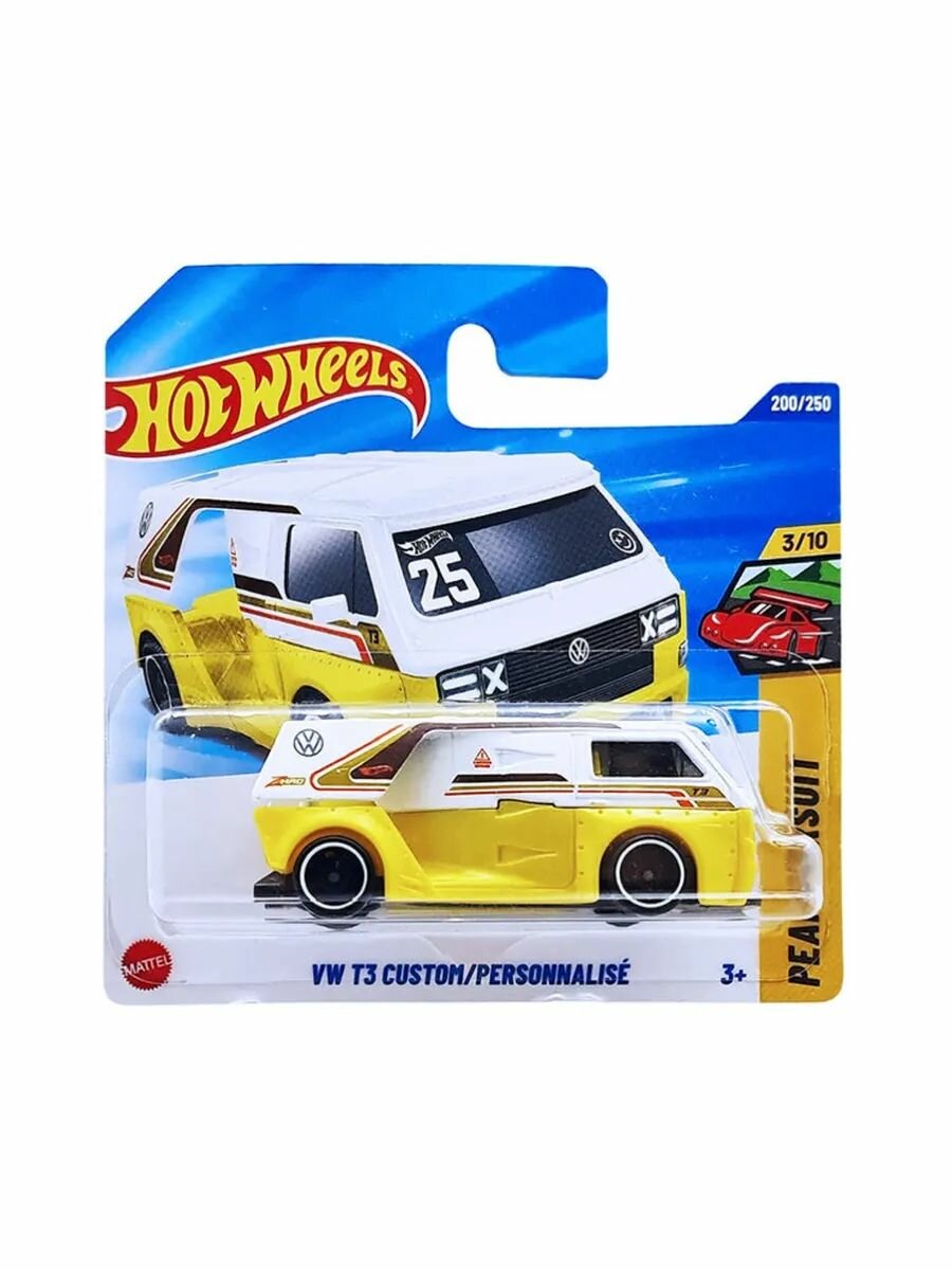 JBC05 Hot Wheels машинка металлическая игрушка коллекционная масштабная модель VW T3 Custom Personnalise кейс 2025