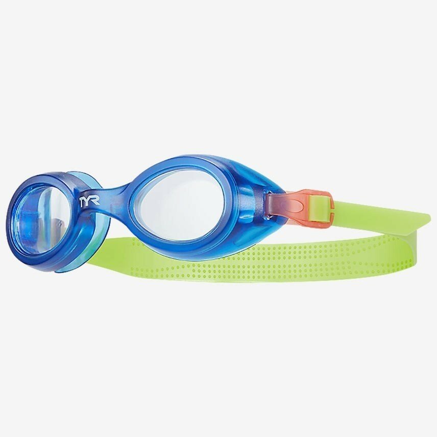 Очки для плавания детские TYR Aqua Blaze 465 Голубой (465 Голубой, O/S)