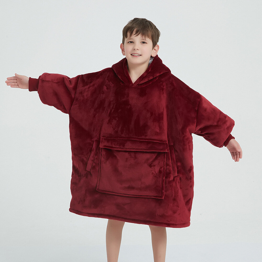 Детское одеяло с капюшоном, Длина одежды 75 см