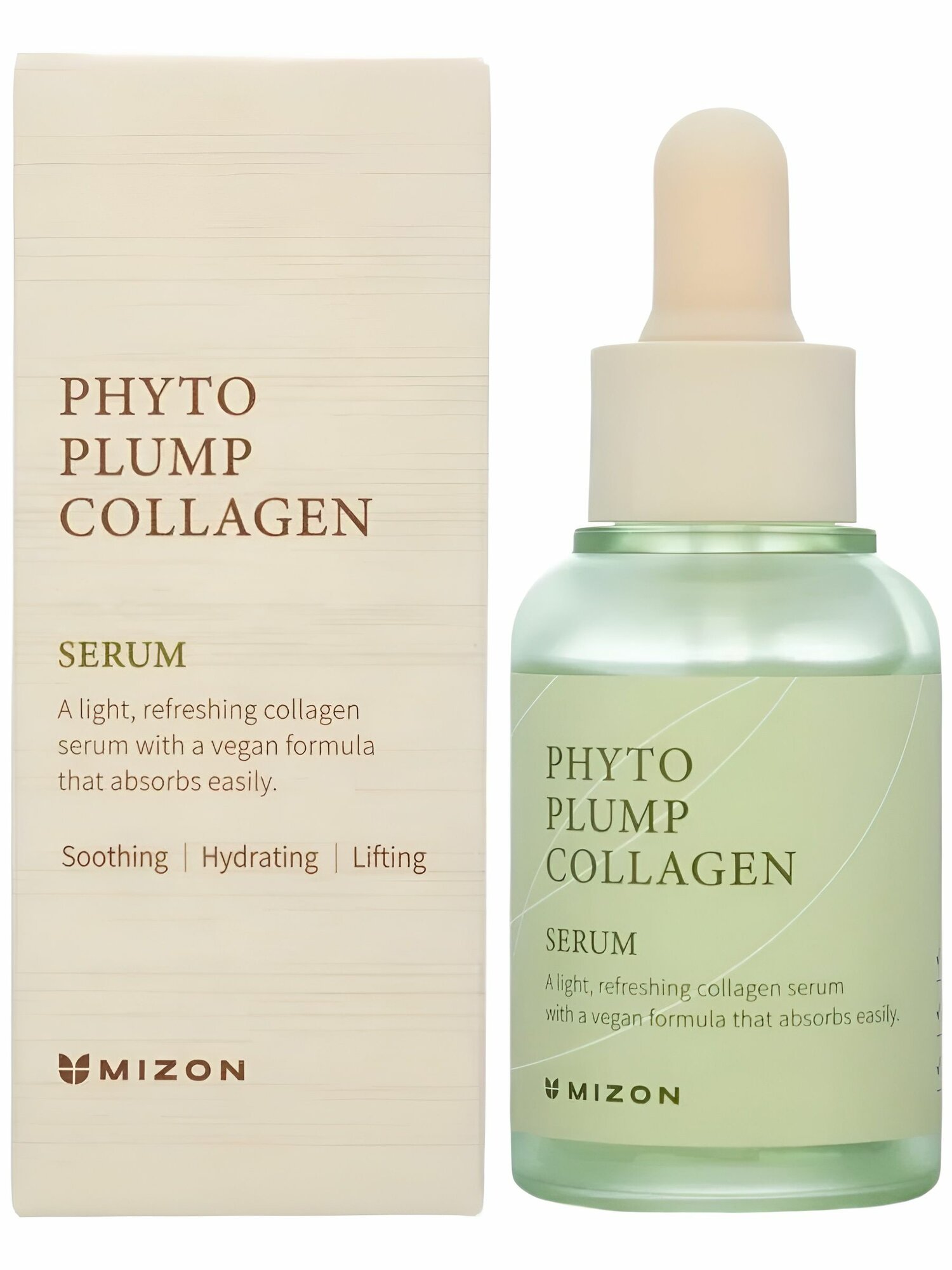 MIZON Сыворотка для лица с фитоколлагеном PHYTO PLUMP COLLAGEN SERUM 30мл