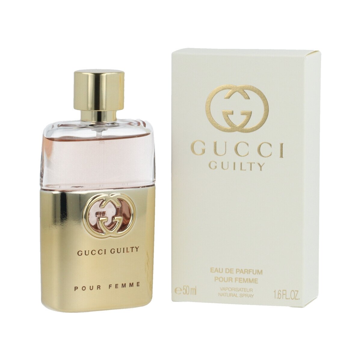 Парфюмерная вода Gucci Guilty Pour Femme Eau De Parfum с восточным ароматом, флакон 50 мл