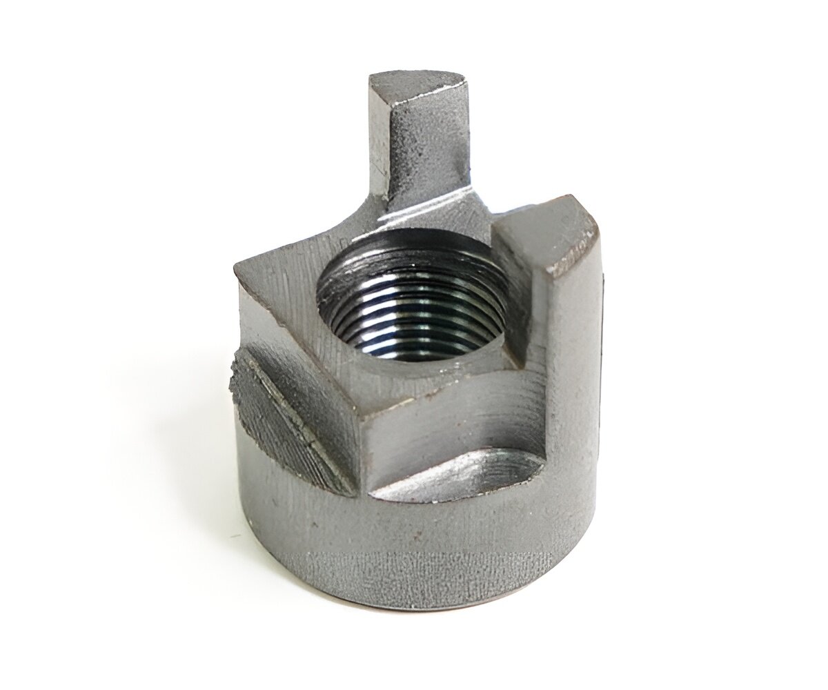 Круглая гайка ствола МР-654, под прокладку, с зацепом, сталь