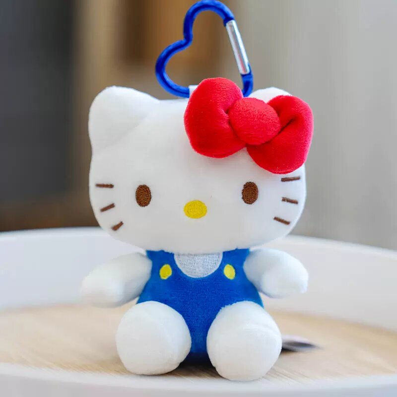 Оригинальный плюшевый кулон Hello Kitty, брелок для сумки Hello Kitty, игрушка-украшение, подарок на день рождения