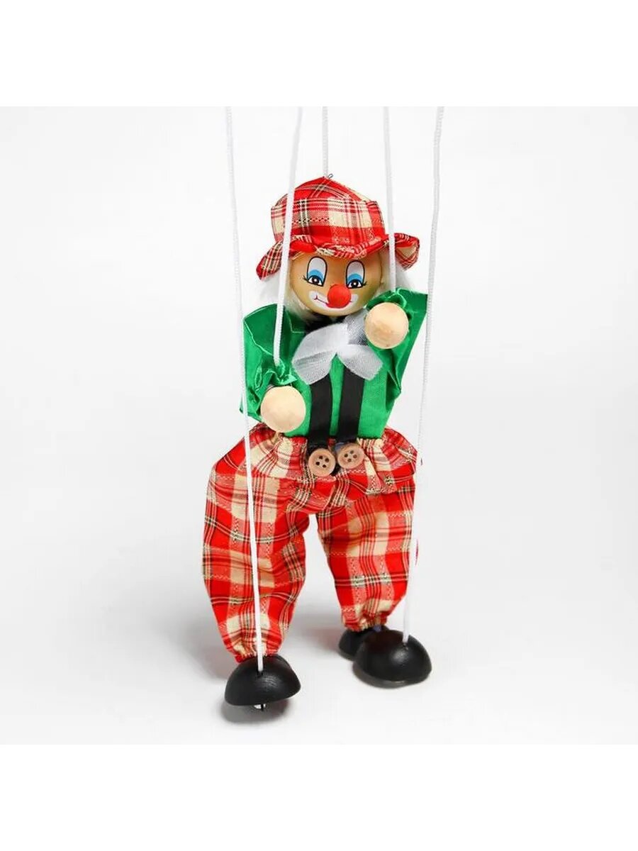 Развивающая марионетка-кикот для малышей