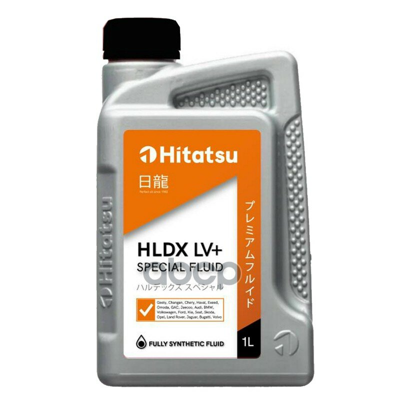 Масло трансмиссионное синт. HLDX LV+ Haldex gen. 4/5/6, 1л G060175A2/G065175A2, 31367940, LR054941 Hitatsu арт. ATFHLD1
