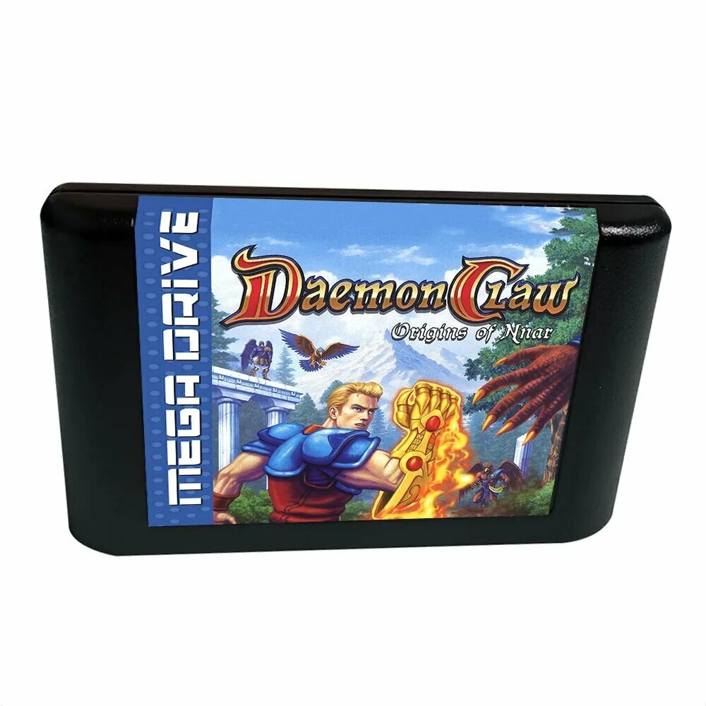 Игра Игровой картридж приставки 16 bit SEGA: DaemonClaw: Origins of Nnar