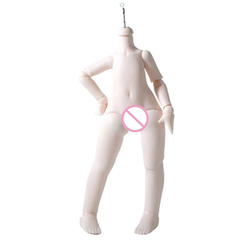 Голова для куклы Imomodoll 1/6 виниловая белая/коричневая White Skin Body