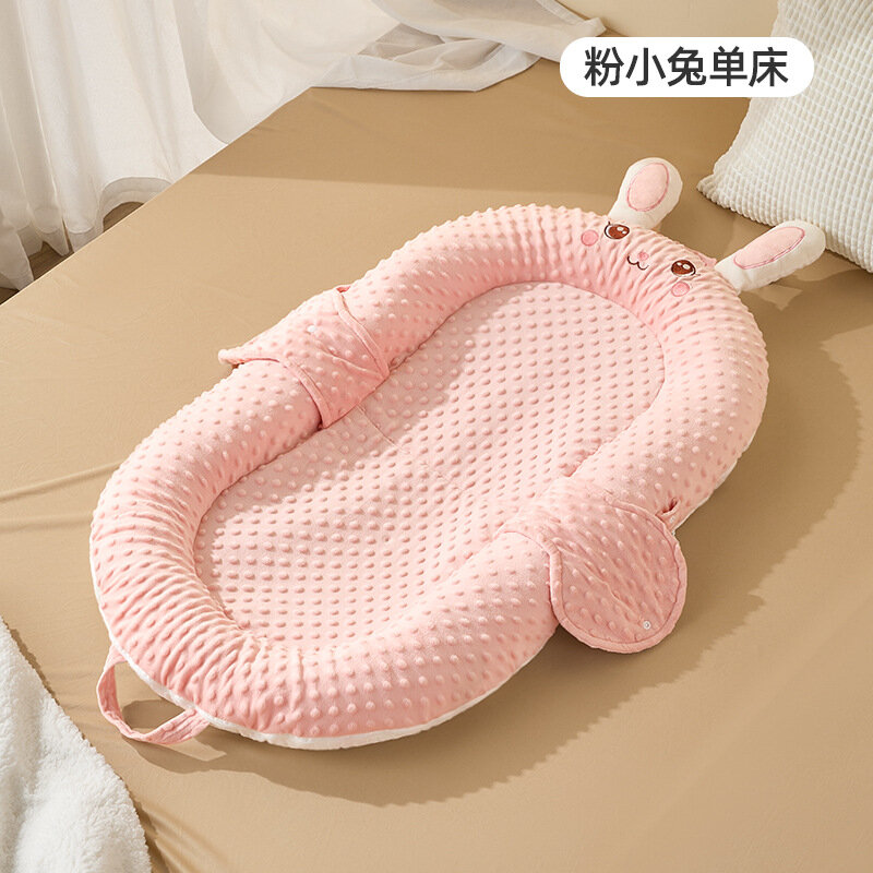 Детская кроватка-трансформер с защитой от давления для новорожденных, складной наклон для безопасного сна, матрас с наклоном класса А.