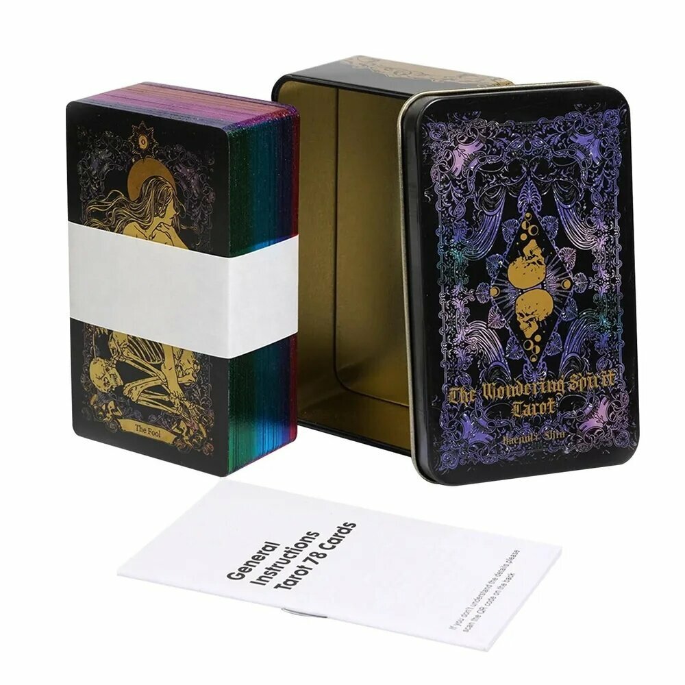 Таро Блуждающего Духа Английская версия Карт Оракула для Гадания