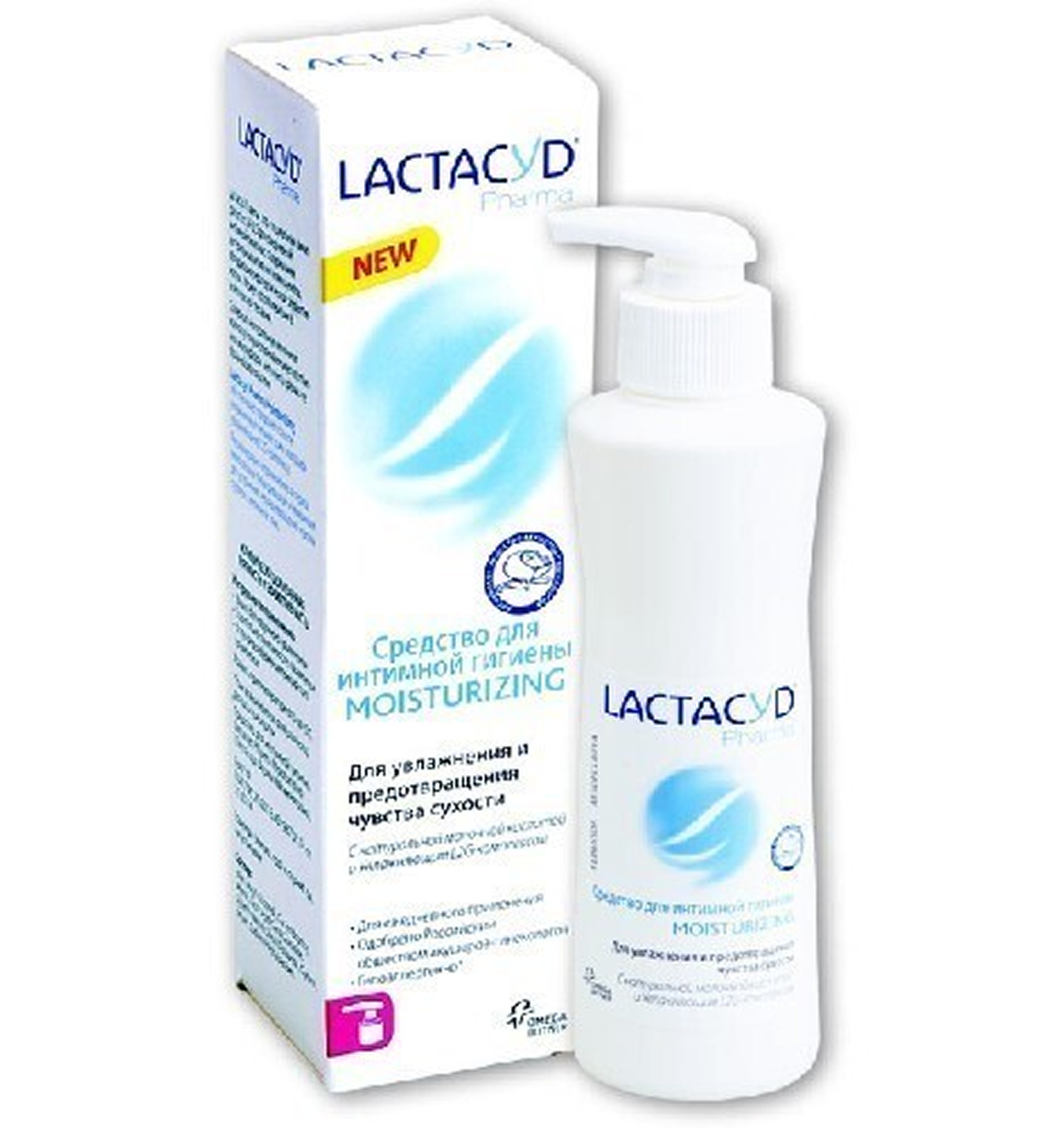 Лактацид фарма средство для интимной гигиены увлажняющий 250мл