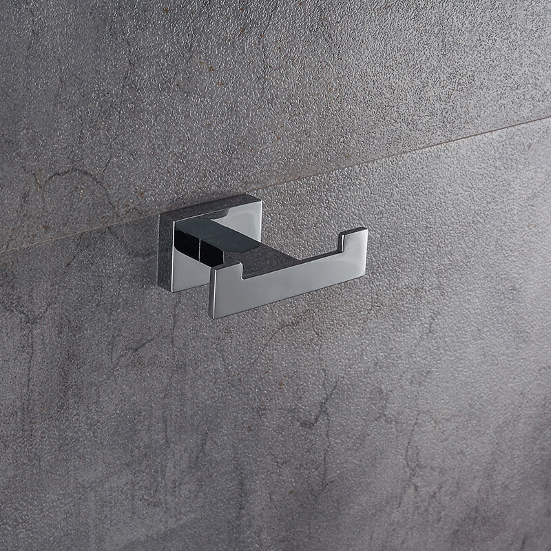 Вешалка для полотенец из цинкового сплава, вешалка для полотенец, стеллаж для хранения в ванной, аксессуары для ванной, шестипредметный набор, подвесная вешалка