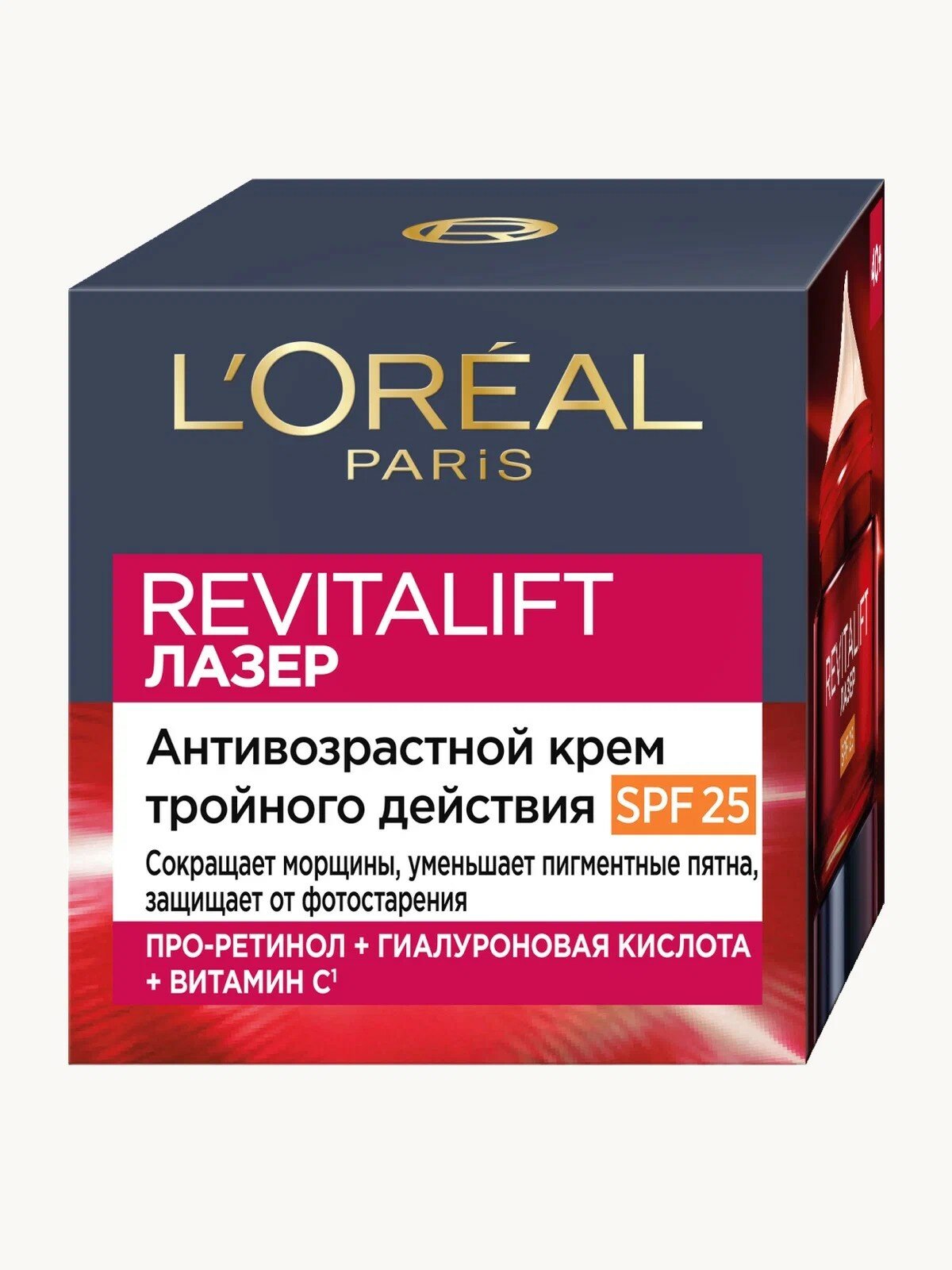 Крем для лица L'Oreal Paris Revitalift Лазер, дневной, SPF-25, 50мл