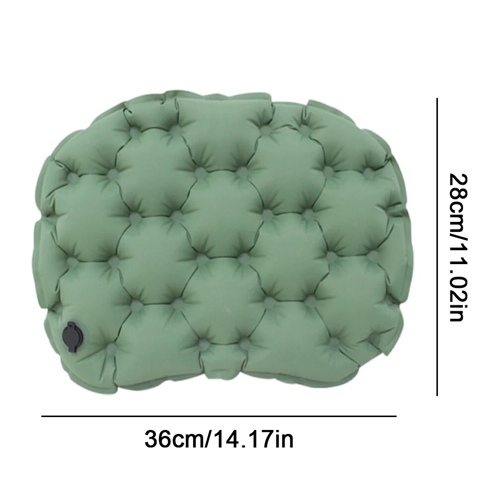 Водонепроницаемая надувная подушка для сиденья Green