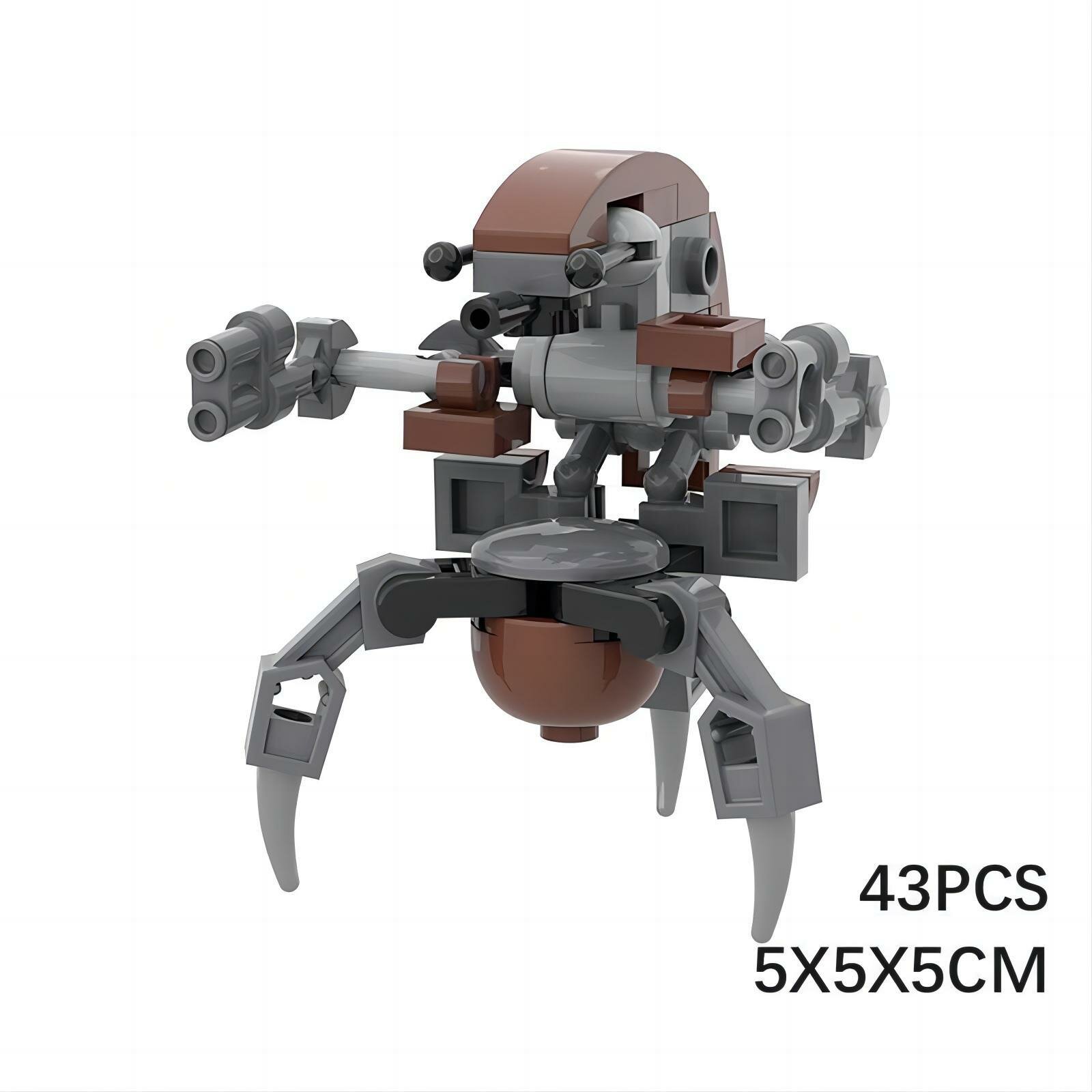 MOC Planet Series Разрушитель Робот Серия Строительный набор игрушечных блоков