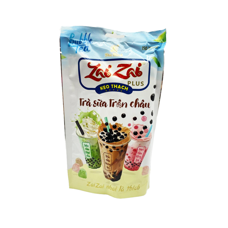 Желе конфеты со вкусом Бабл Ти zaizai, 320 г, Вьетнам, азиатский десерт