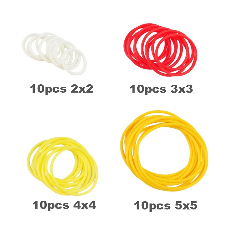 Ремни резиновые wishiot 40шт для Hi-Technic 2x2, 3x3, 4x4, 5x5