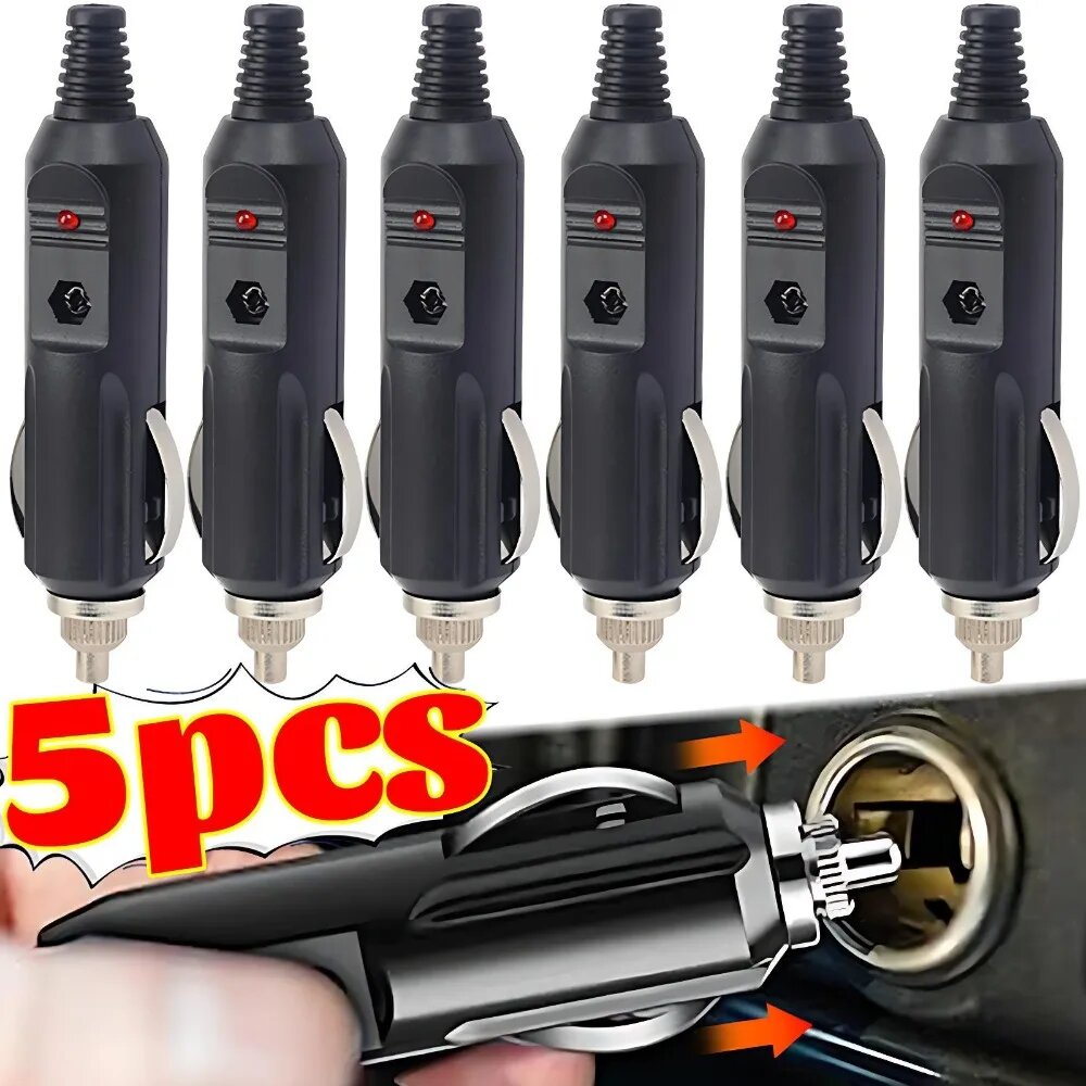 5шт Автомобильный прикуриватель 12V/24V