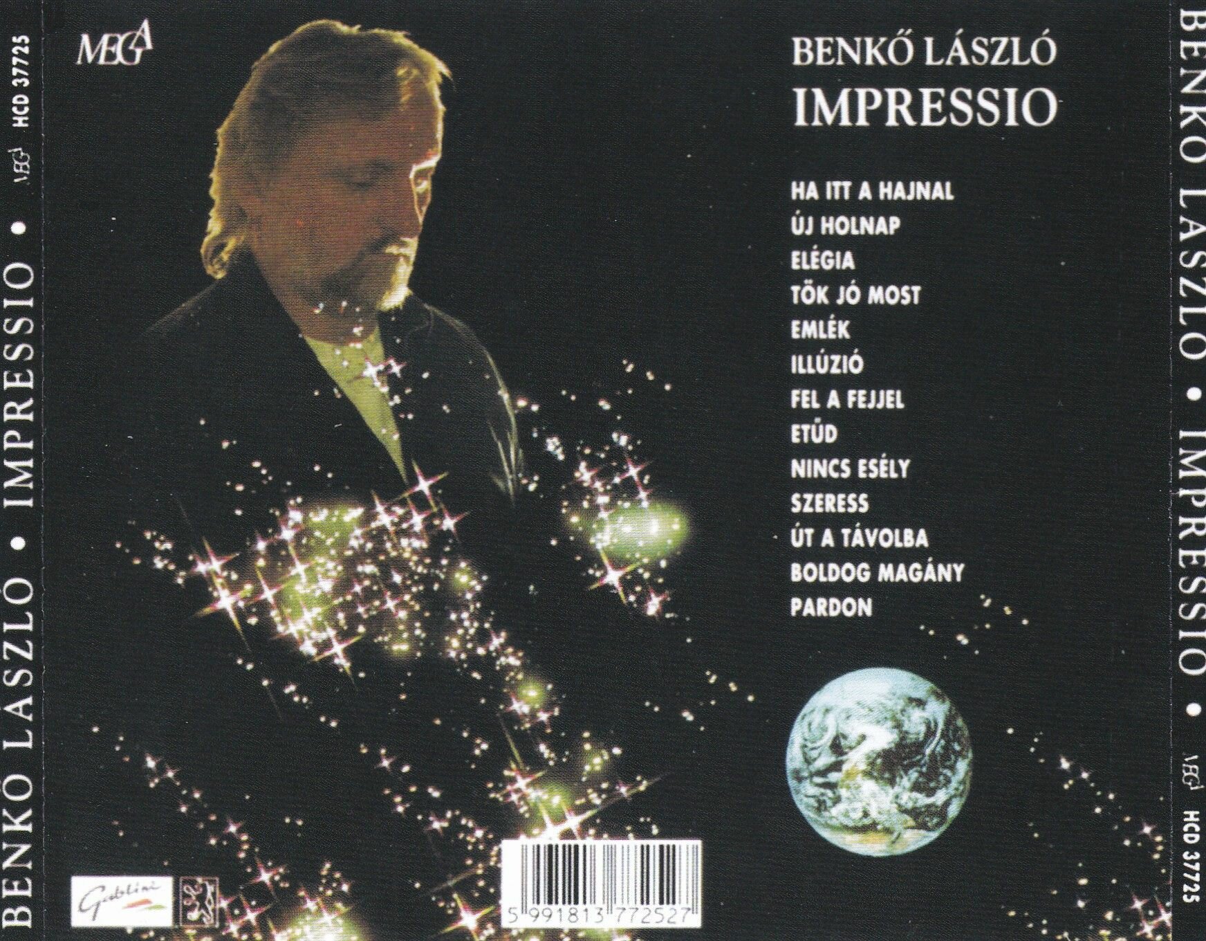Benko Laszlo (ex. Omega) - Impressio, 1994, 4-page, CD-Аудио — фото 1