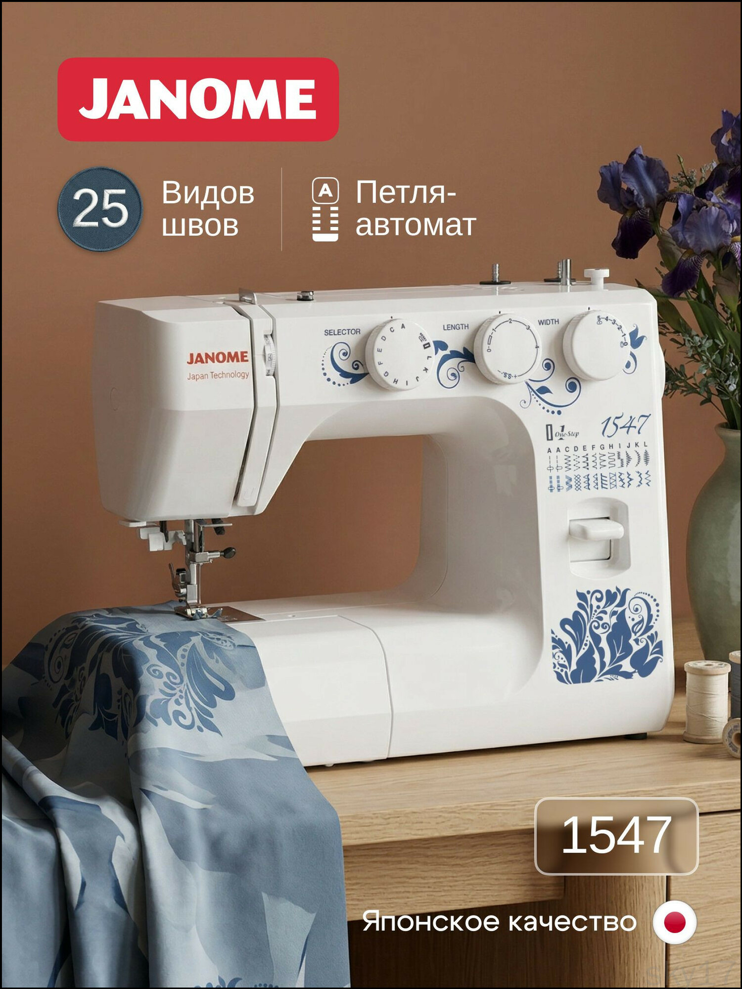 Janome Швейная машина 1547