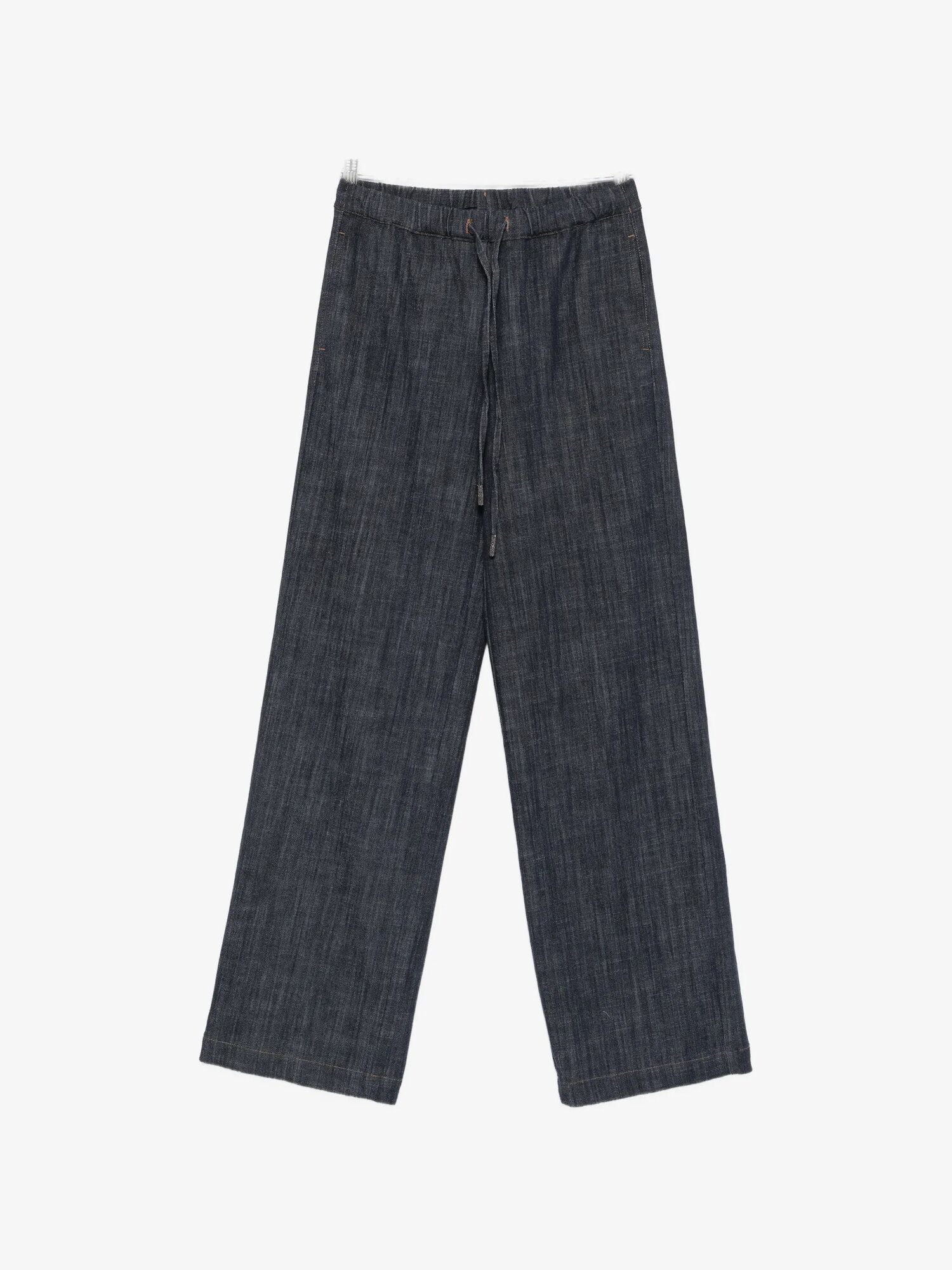 Брюки Drawstring-waist wide-leg trousers
