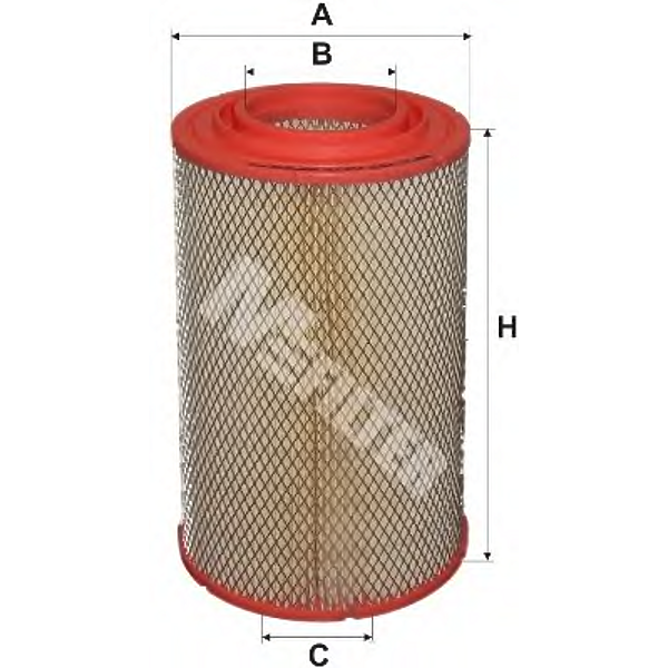 M FILTER A275 (1310636080 / 144499 / 1444A0) фильтр воздушный