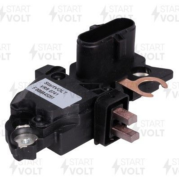 Стартвольт VRR 0741 реле-регулятор cо щётками 28 3v внутри bosch\ Volvo (Вольво) fh, rvi, iveco, 65115,
