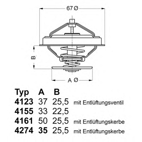 WAHLER 4123.80D (0052032975 / 0052032975S1 / 022121113) термостат