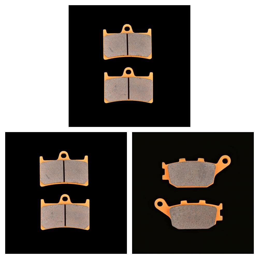 Полный комплект тормозных колодок для YAMAHA MT-07 A Moto Cage (Без ABS) 2014-2016 (PL252, PL174)