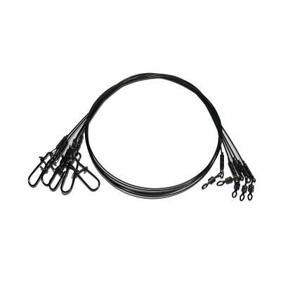 Поводки Контакт сталь 1 х 7, 6.5кг 25см (5шт)