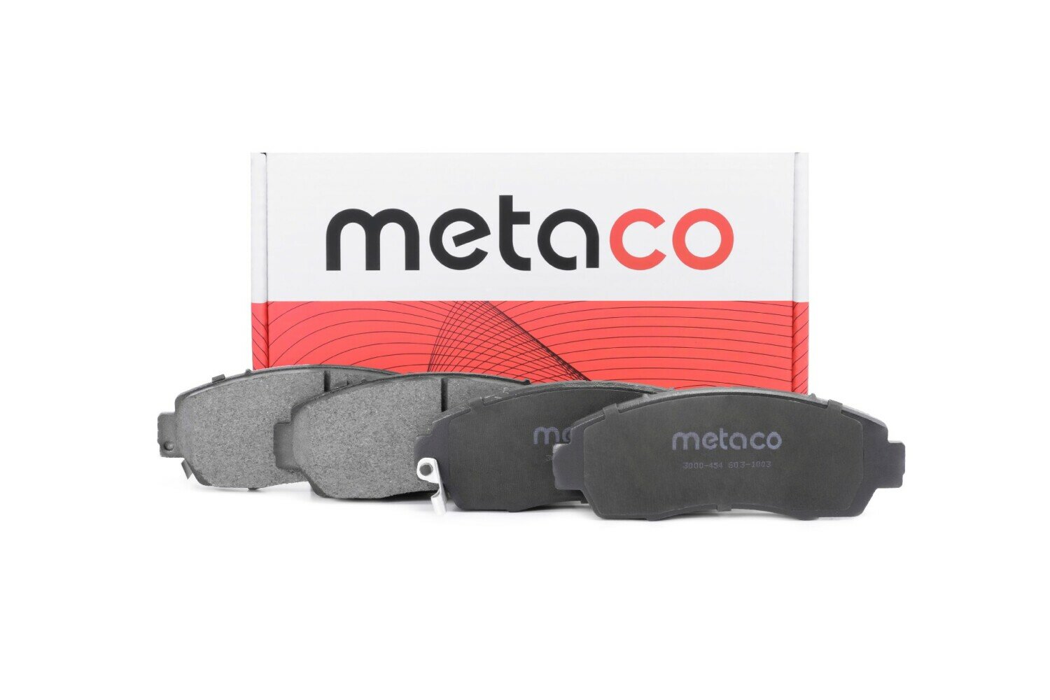 Колодки тормозные передние к-кт METACO 3000-454