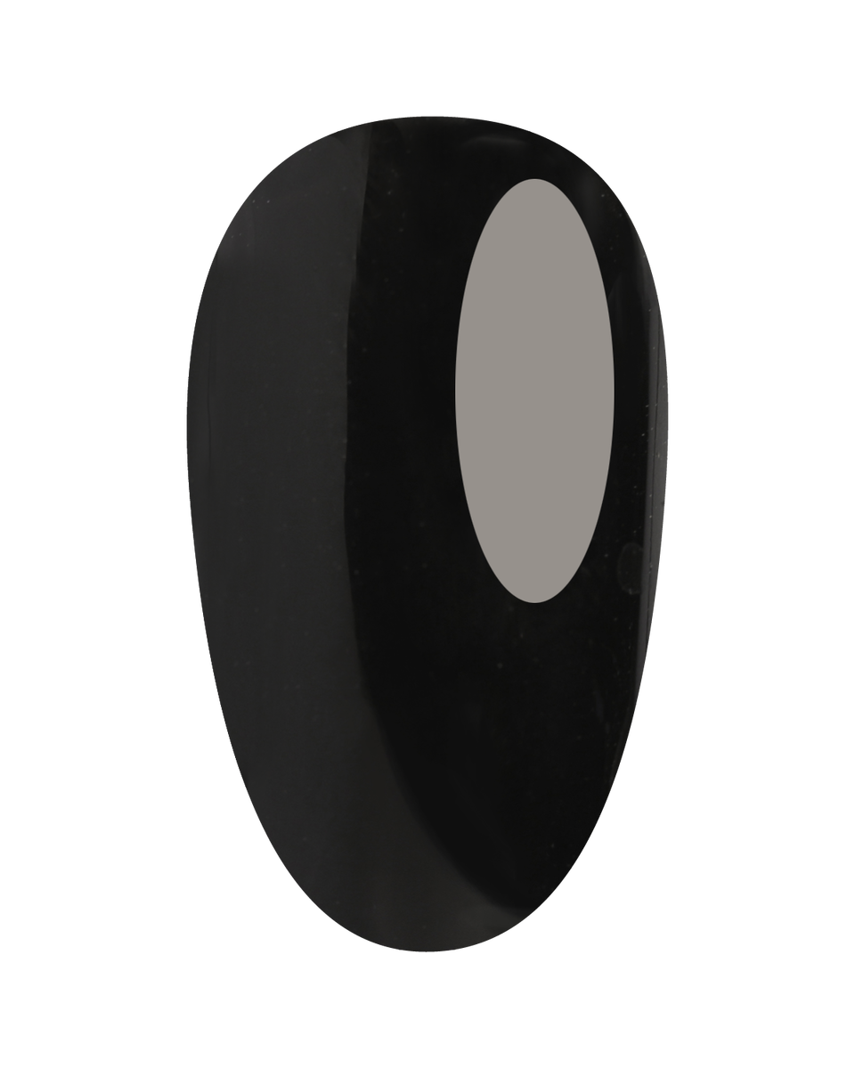 E.MiLac for pedicure №12 Угольно-черный, 9 мл.