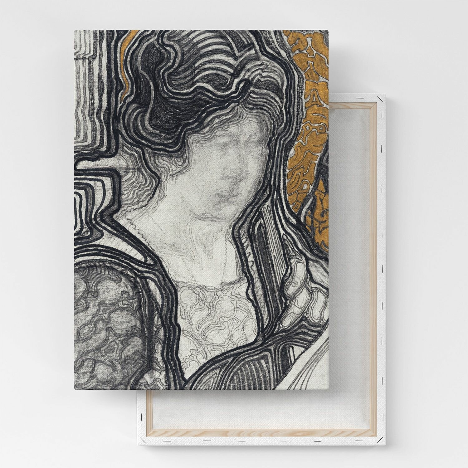 Картина на холсте, репродукция / Рейер Столк - Woman playing cello / Размер 30 x 40 см