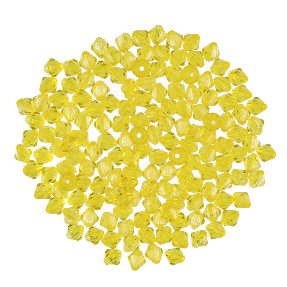 "Zlatka" акрил ARO 7 х 8 мм 25 г 143 желтый