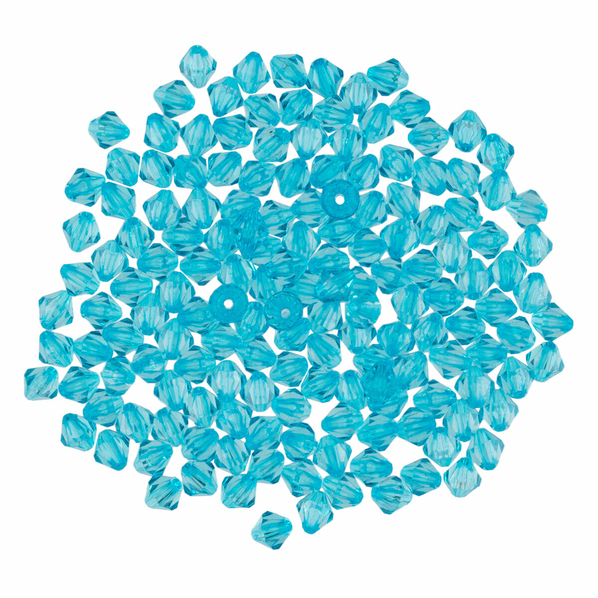 "Zlatka" акрил ARO 7 х 8 мм 25 г 124 голубой