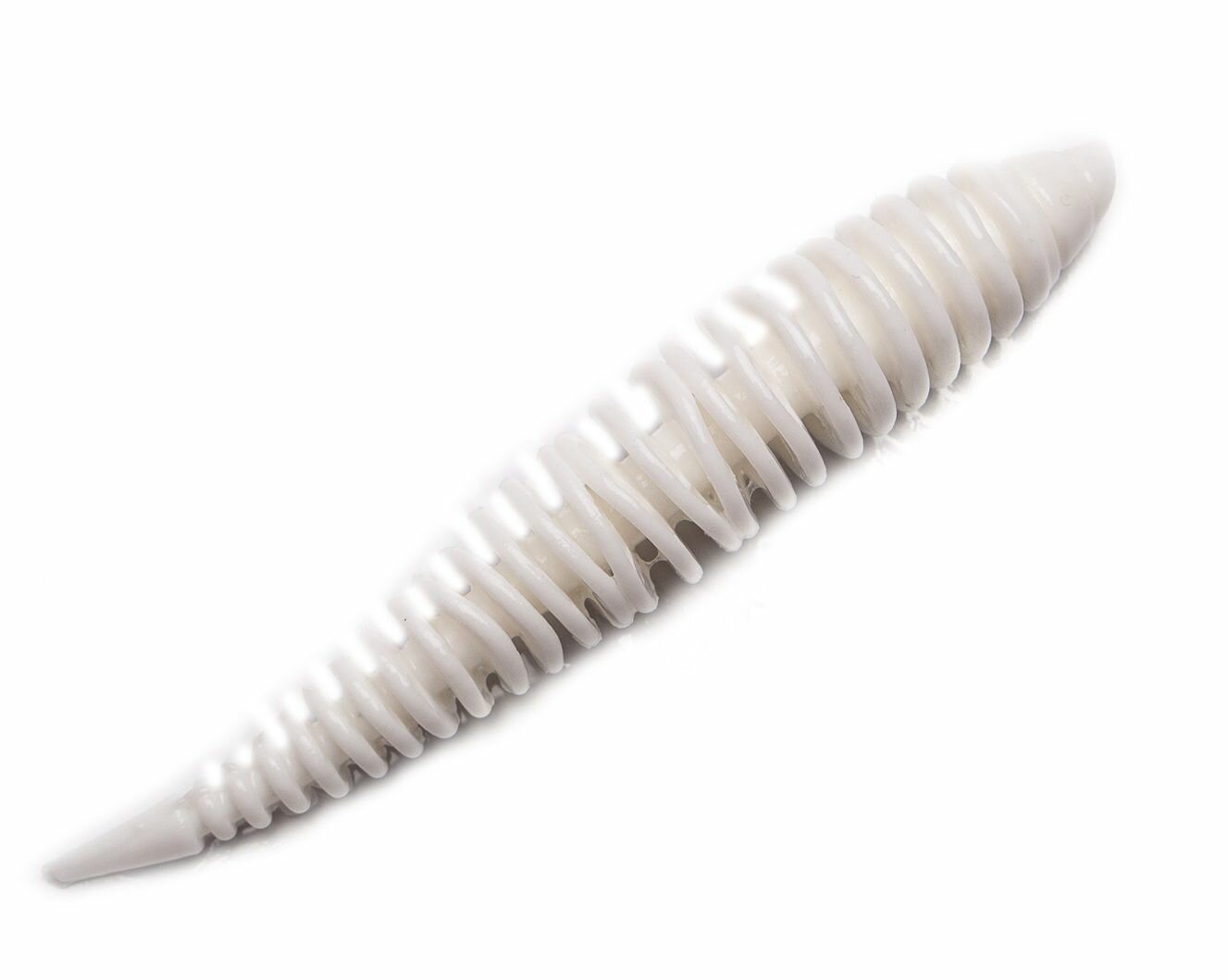 Форелевая резина Troutland VIPER 70мм Cheese (Сыр) # 801 / White (6шт)