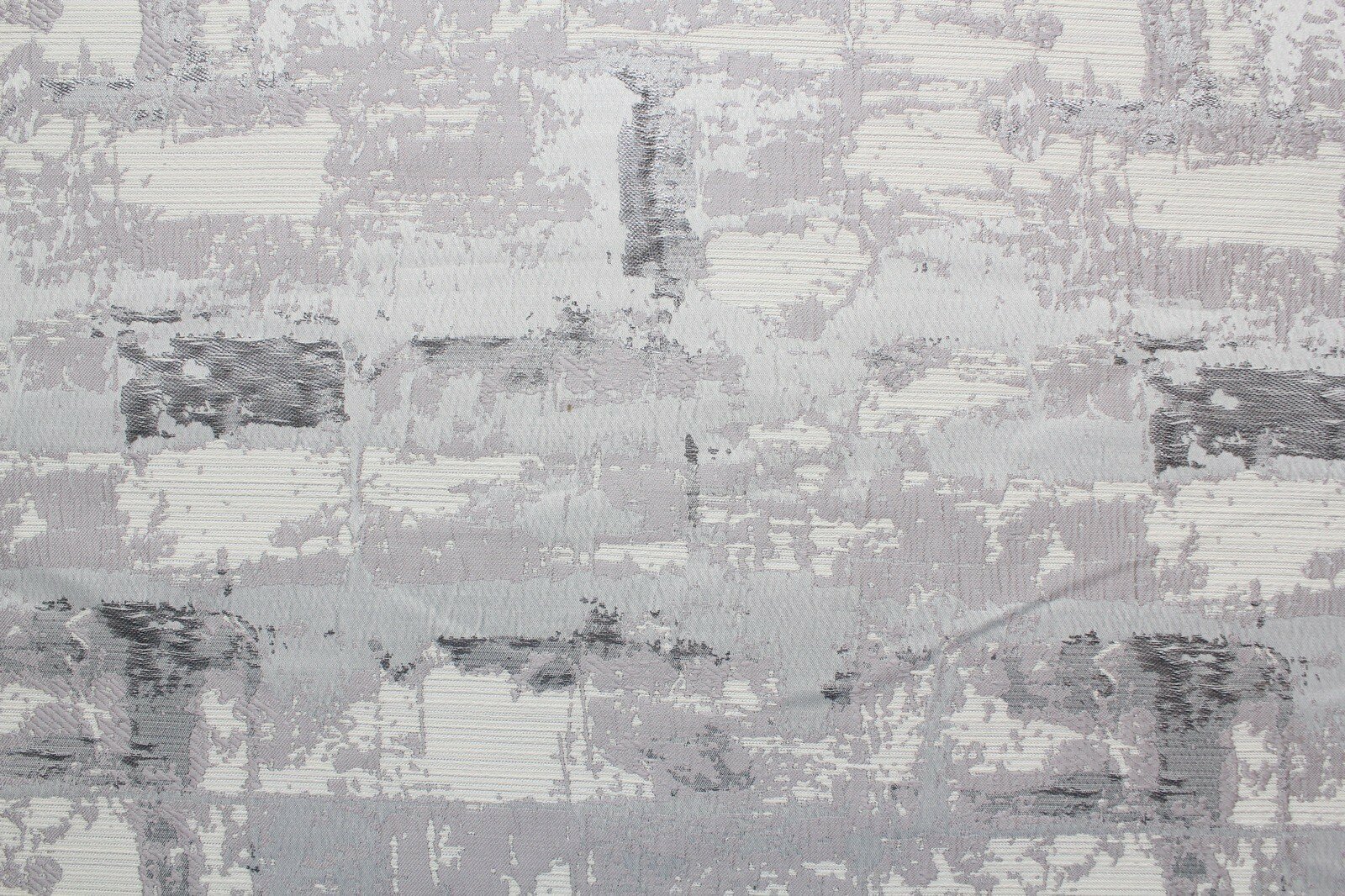 Ткань Жаккард костюмный Gil Sanders серо-серебристый, ш140см, 0,5 м