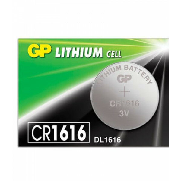 Батарейка Cr1616 3V Для Брелоков И Ключей GP BATTERIES арт. 4891199001116