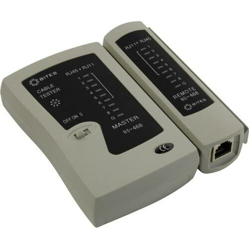 Тестер LAN 5Bites LY-CT005 кабель LAN и телефон -utp/stp RG-45, RJ-12 сетевой