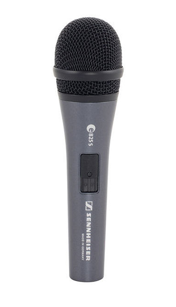 Sennheiser E 825-S Динамический вокальный микрофон серии Evolution, кардиоида