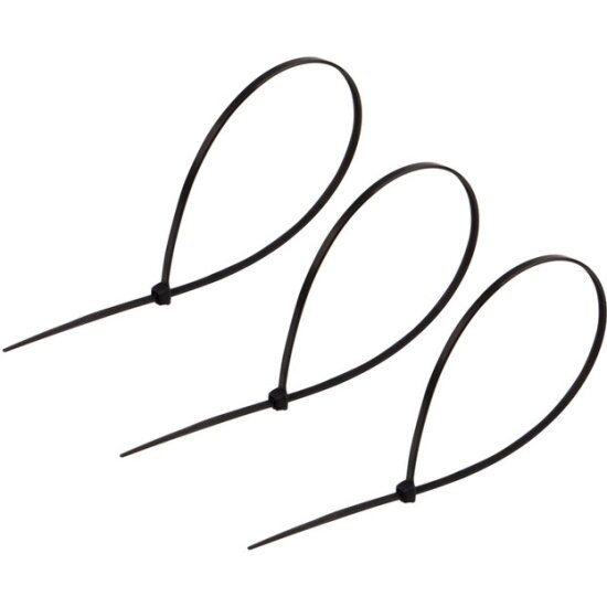 Хомут-стяжка нейлоновый кабельный Proconnect 300x4.8 мм, черный, 100 шт.