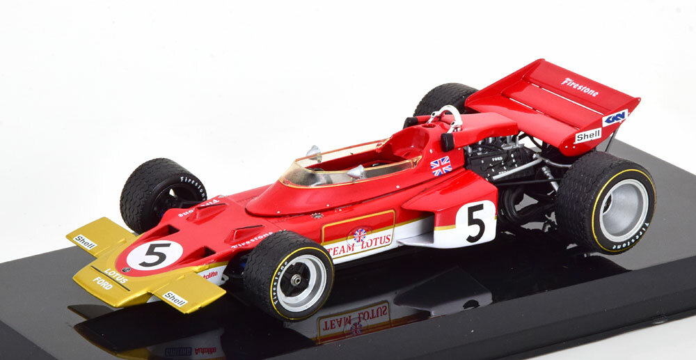 Модель коллекционная ALTAYA Lotus 72C world champion 1970 jochen rindt / лотус чемпион мира йохен риндт
