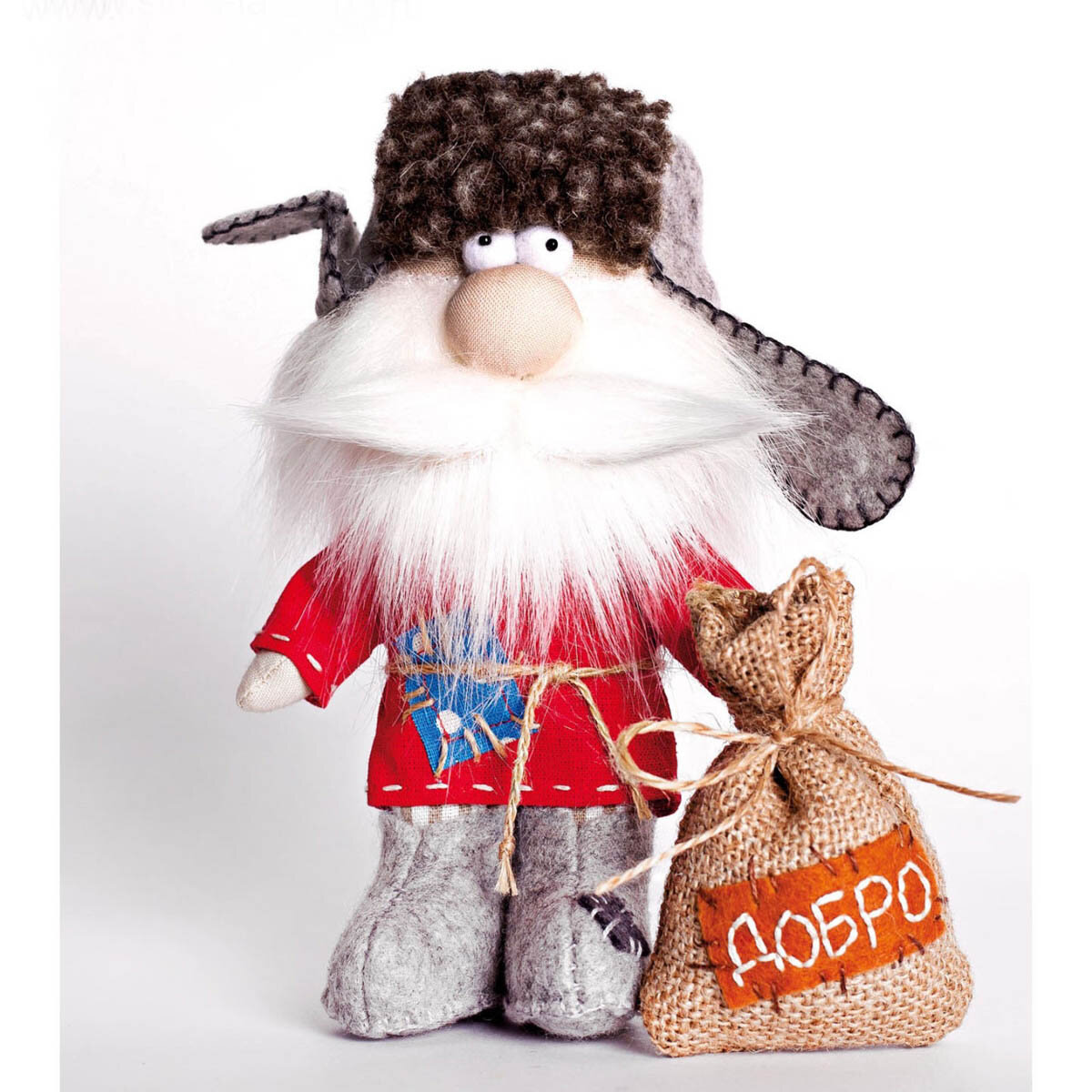 Набор для шитья игрушки 'Домовой', Перловка, серия 'Домовенок и компания'