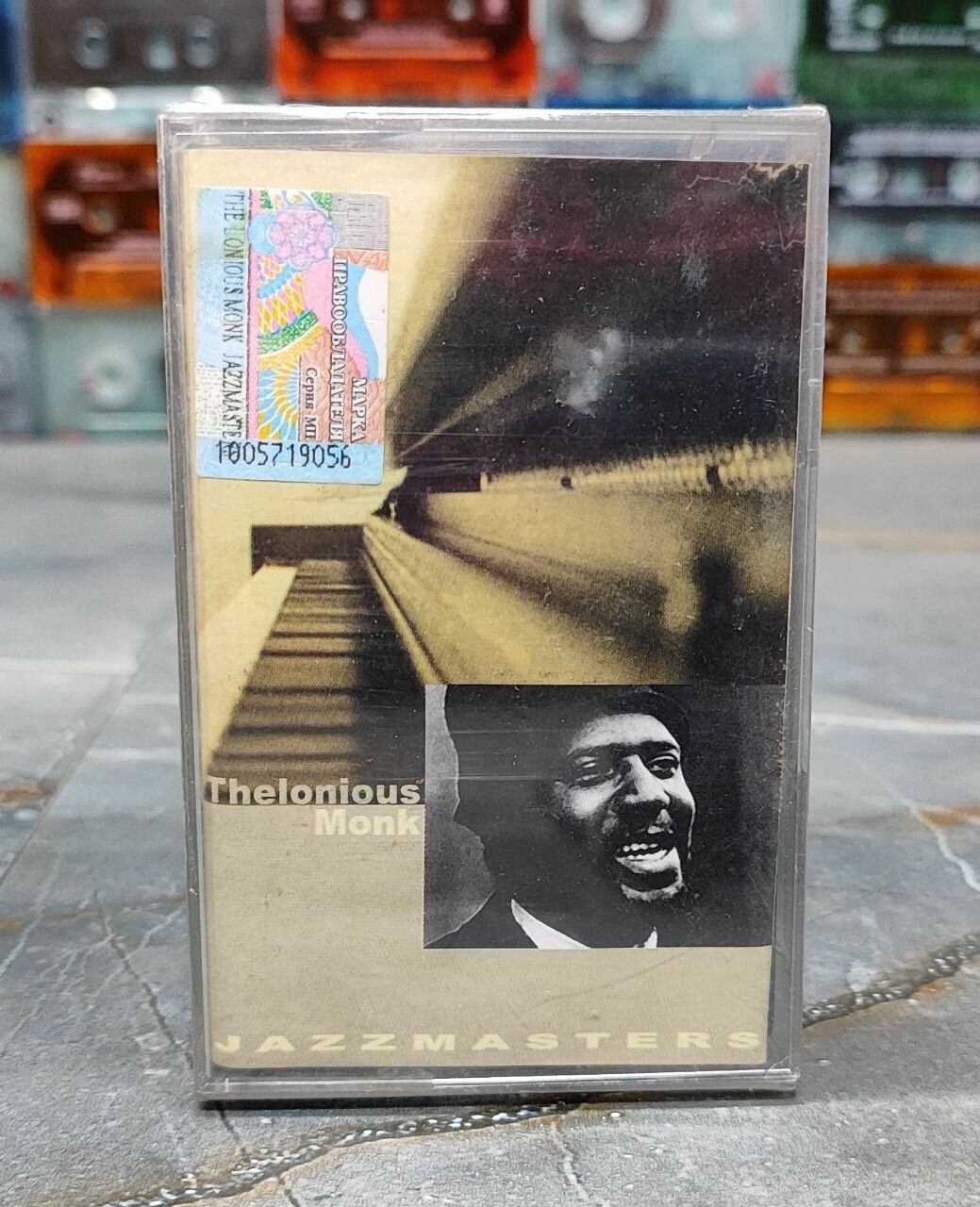 Thelonious Monk Jazzmasters, кассета, аудиокассета (МС), 2001, оригинал